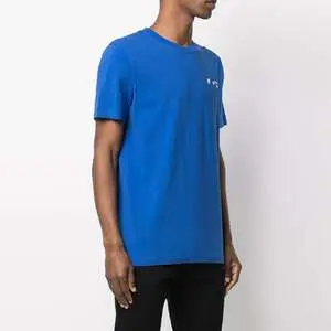 Off-White Ss21 Chest Logo Printing Round Neck Short Sleeve Ordinary Version