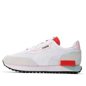 PUMA Future Rider "neon Play" Sneakers - White/red