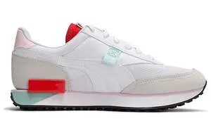 PUMA Future Rider "neon Play" Sneakers - White/red