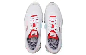 PUMA Future Rider "neon Play" Sneakers - White/red