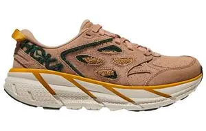 Hoka One One Clifton L Embroidery Sneakers - Brown