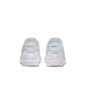 Nike Court Legacy Canvas Low Top Sneakers - White/blue