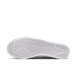 Nike Court Legacy Canvas Low Top Sneakers - White/blue