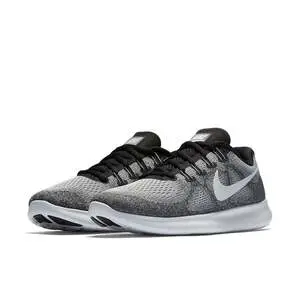 Nike Free Rn 2017 "wolf Grey" Running Shoes - Grey/black