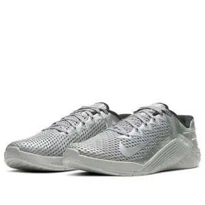 Nike Metcon 6 Premium Athletic Sneakers - Silver/black