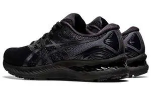 Asics Gel-nimbus 23 Athletic Lace-up Sneakers - Black