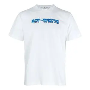 Off-White Ss22 Logo Printing Arrow Short Sleeve White