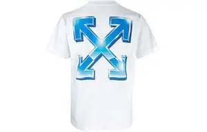 Off-White Ss22 Logo Printing Arrow Short Sleeve White