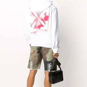 Off-White Stencil Arrows Hooded Pullover