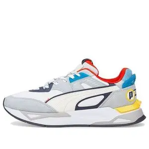 PUMA Mirage Sport Patches Sneakers - Gray/blue/white