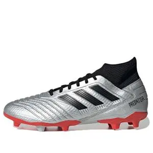 Adidas Predator 19.3 Fg Soccer Cleats - Silver/black
