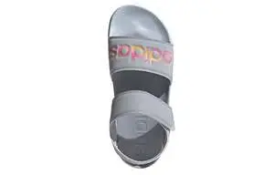 Adidas Adilette Sandal 'halo Silver Iridescent - Greyblue