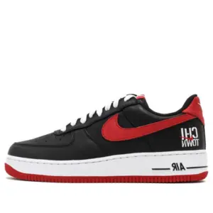 Nike Force 1 Low Retro 'chi-town' Sneakers - Black