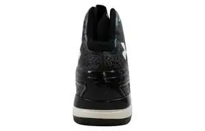 Under Armour Micro G Clutchfit Drive High Top Athletic Sneakers - Black/white