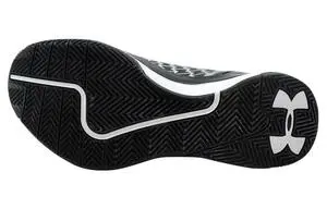 Under Armour Micro G Clutchfit Drive High Top Athletic Sneakers - Black/white