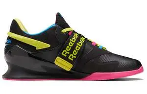 REEBOK Legacy Lifter 2 "chartreuse" Athletic Sneakers - Black