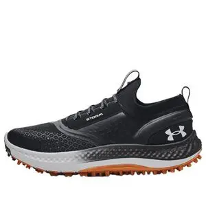 Under Armour Charged Phantom Spikeless Golf Shoes - Black/mod Grey