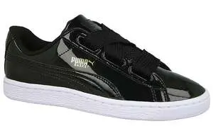 PUMA Basket Heart Patent Sneakers - Black