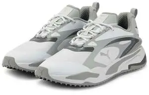 PUMA Gs-fast Golf Shoes - Grey/white