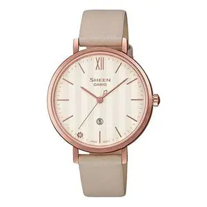 Casio Sheen Analog Quartz Watch With Sapphire Crystal - Pink