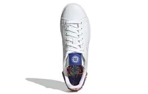 Adidas Stan Smith "summer Blue" Leather Sneakers - White