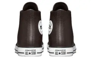 CONVERSE Chuck Taylor All Star Tumbled Leather High Top Sneakers - Brown