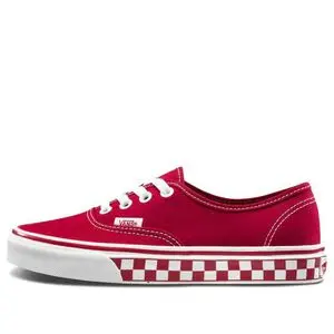 VANS Authentic Low Tops Skateboarding Shoes - Red