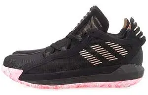 Adidas Dame 6 Gca "signal Pink" Basketball Sneakers - Black