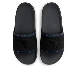Nike Offcourt Slide "west Virginia - Black/blue