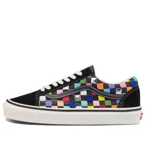 VANS Old Skool 36 Dx Checkerboard Embellished Sneakers - Black