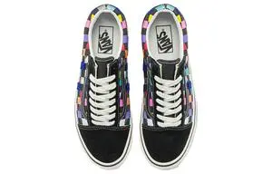 VANS Old Skool 36 Dx Checkerboard Embellished Sneakers - Black
