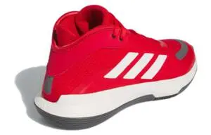 Adidas Bounce Legends High Top Sneakers - Red/white