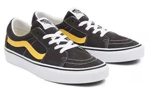 VANS Sk8-low Utility Pop Casual Skate Shoes - Black/yellow