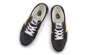 VANS Sk8-low Utility Pop Casual Skate Shoes - Black/yellow