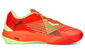 PUMA Eliminate Power Nitro 2 Racquet Blast Fast Yellow Athletic Shoes