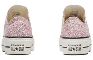 CONVERSE Chuck Taylor All Star Platform Low Top Sneakers With Floral Print - Pink