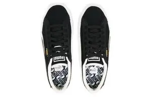 PUMA Suede Platform Plaid Sneakers