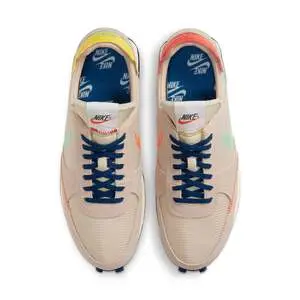 Nike Daybreak Type Se "label Maker Pack Oatmeal" Sneakers - Cream/yellow/red