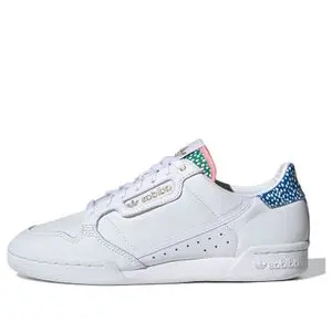 Adidas Continental 80 Metallic Sneakers - White