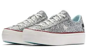 CONVERSE Chiara Ferragni X One Star Platform Ox Glitter