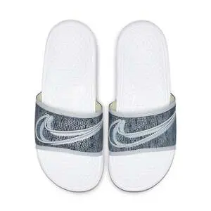 Nike Benassi Lx Slides - White/blue