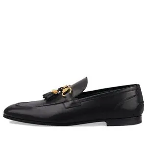 Gucci Jordaan Loafer With Horsebit Detail - Black