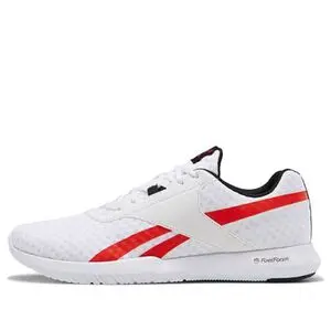 REEBOK Reago Essential 2 Instinct Red Athletic Sneakers - White