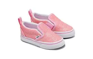 VANS Glitter Slip-on Sneakers - Pink