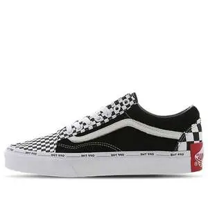 VANS Old Skool Checkerboard Sneakers - Black