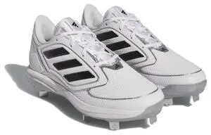Adidas Adizero Purehustle 3 Athletic Cleats - Cloud White/core Black/silver Metallic