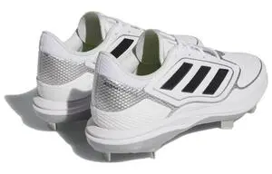 Adidas Adizero Purehustle 3 Athletic Cleats - Cloud White/core Black/silver Metallic