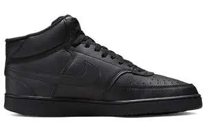 Nike Court Vision Mid Next Nature Sneakers - Black
