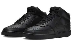 Nike Court Vision Mid Next Nature Sneakers - Black