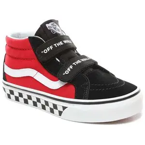 VANS Sk8-mid Reissue V 'logo Pop' Sneakers - Black